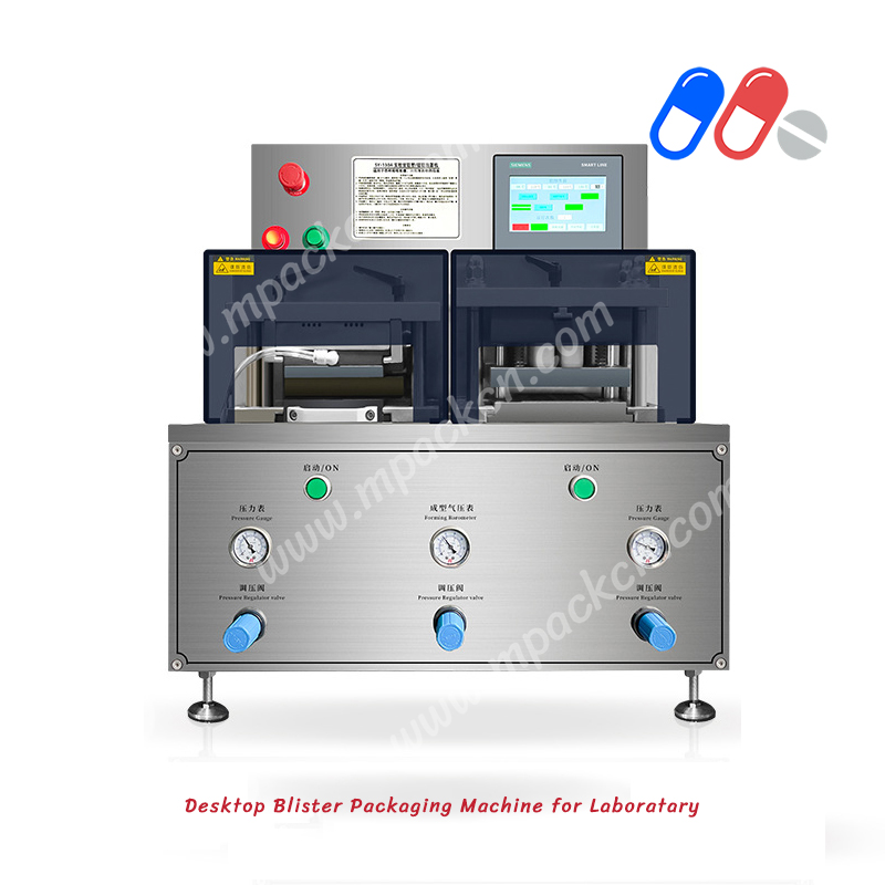 Tabletop Laboratory Blister Machine for Pharmaceutical R&D - MPack